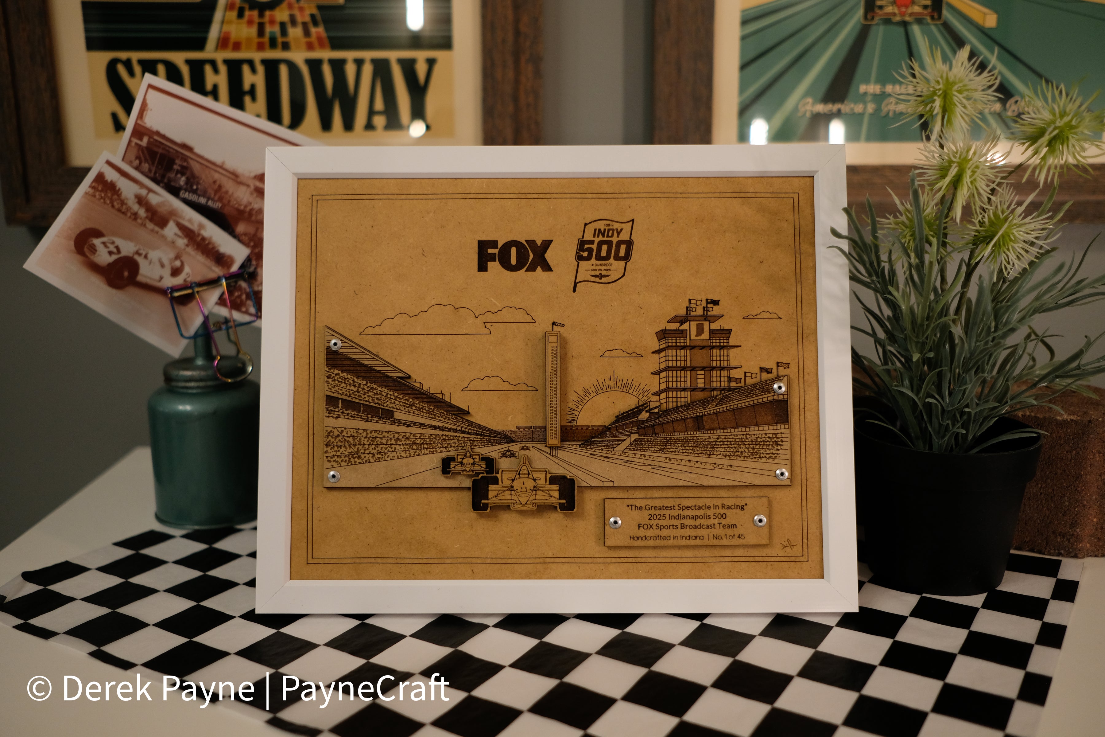 Indianapolis 500 Art & Indianapolis Motor Speedway Prints | PayneCraft ...